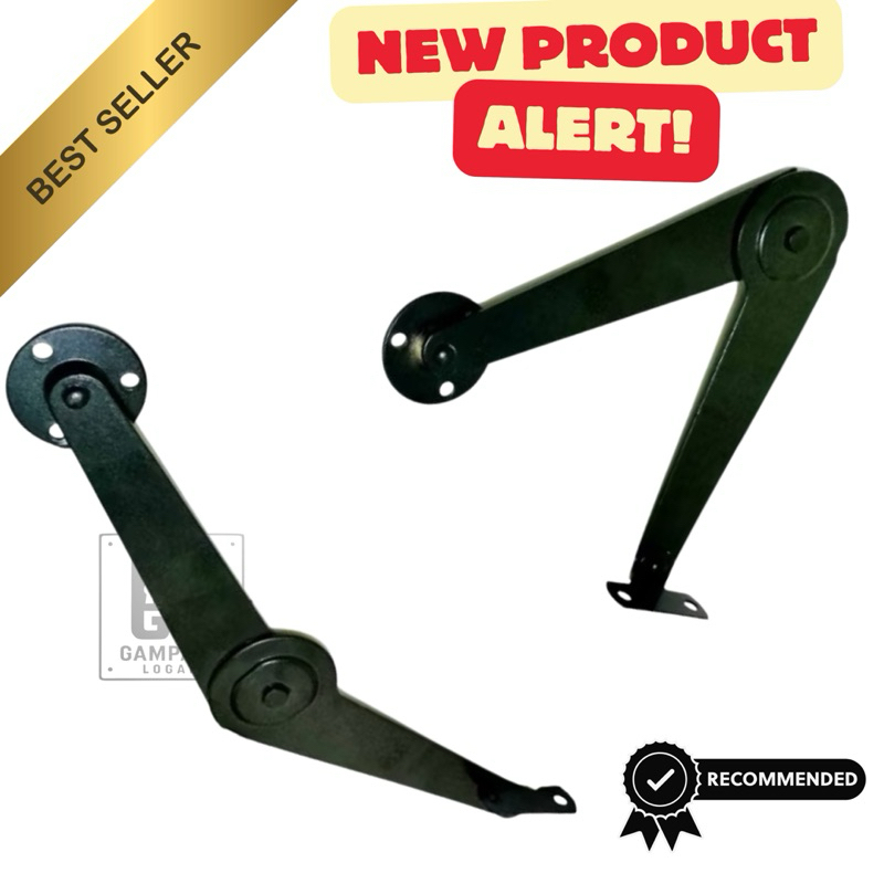 Jual Engsel Salon Hitam 9 Inch Tebal 1 mm | Engsel Jendela Lipat | Hak ...