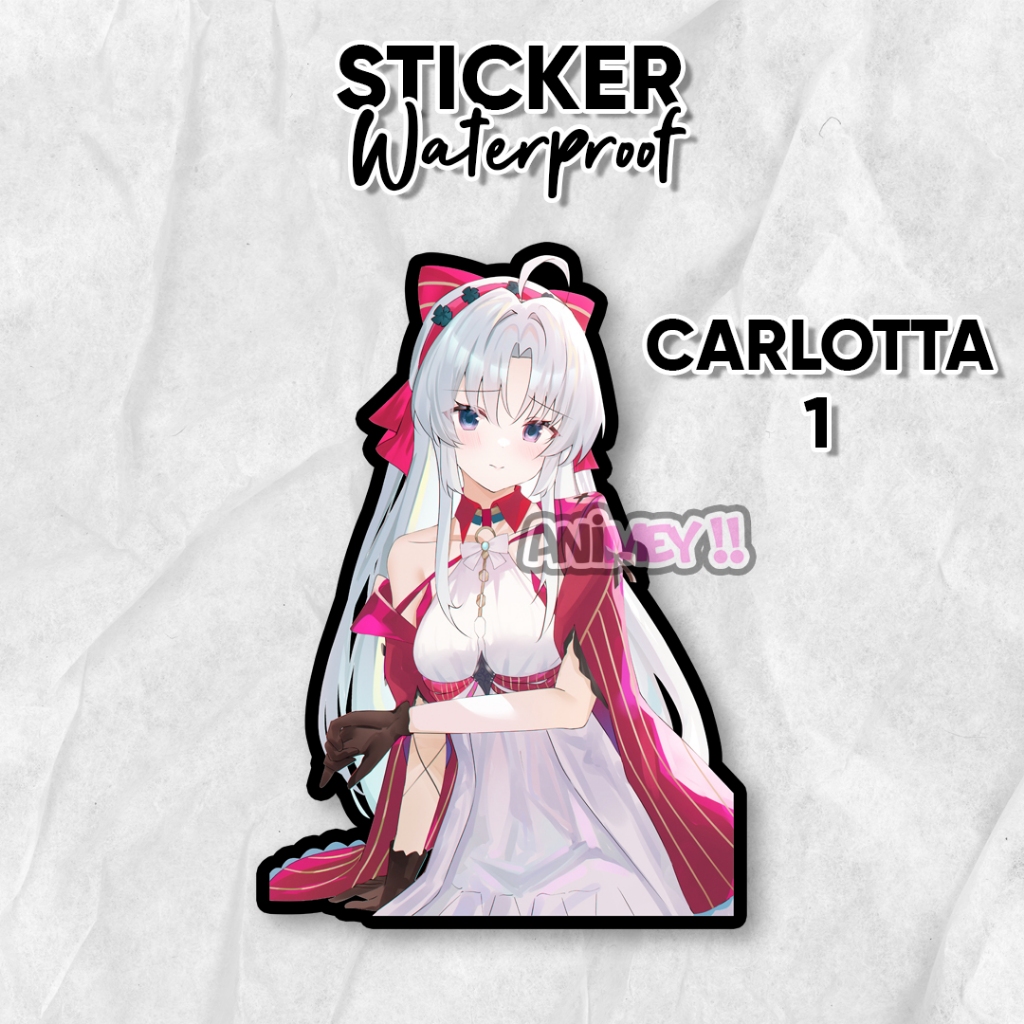 Jual Stiker Carlotta Game Wuthering Waves / Sticker Anime Waterproof ...
