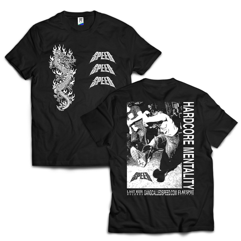 Jual T-Shirt SPEED - HARDCORE MENTALITY | Hardcore | kaos band | kaos ...