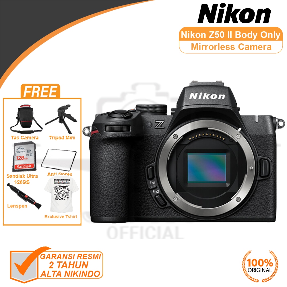 Jual Nikon Z50 II Body Only Mirrorless Camera Nikon Z50 Mark 2 Z 50 II ...