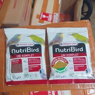 Jual Pakan Burung Nutribird UNI Halus Komplet kemasan sachet 50gram ...