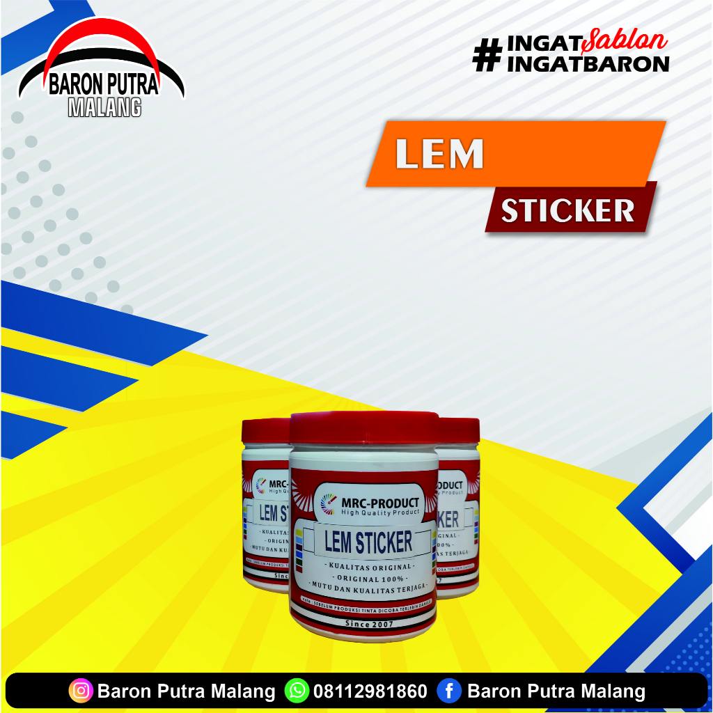 Jual LEM STICKER MEJA SABLON | Shopee Indonesia