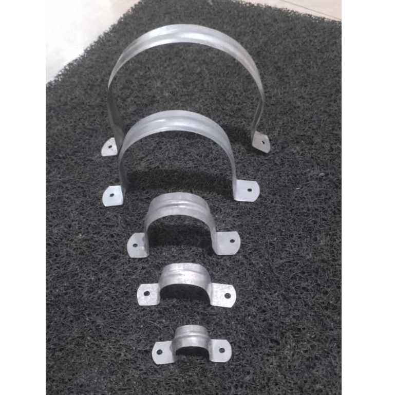Jual Plat / Klem talang / Pipa bulat Setengah lingkaran Murah | Shopee ...