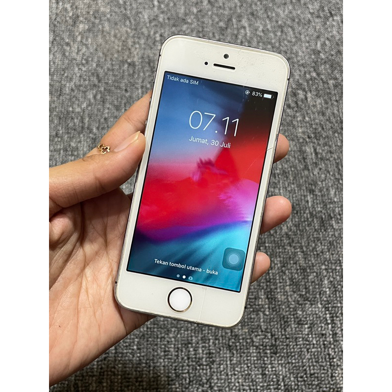 Jual IP 5s 32GB GRAY WIFI ONLY MINUS (BACA DESKRIPSI) | Shopee Indonesia
