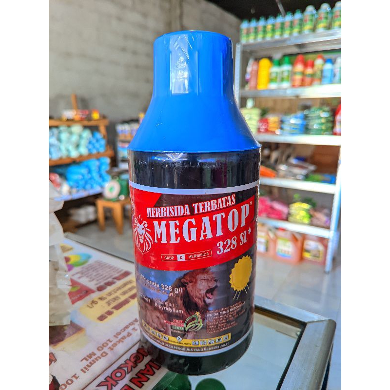 Jual HERBISIDA MEGATOP 328 SL (1 LITER) - RACUN RUMPUT KONTAK | Shopee ...