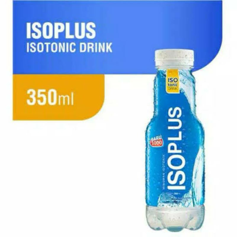 Jual ISOPLUS ISOTONIC BOTOL 350 ML DUS ISI 12PCS | Shopee Indonesia