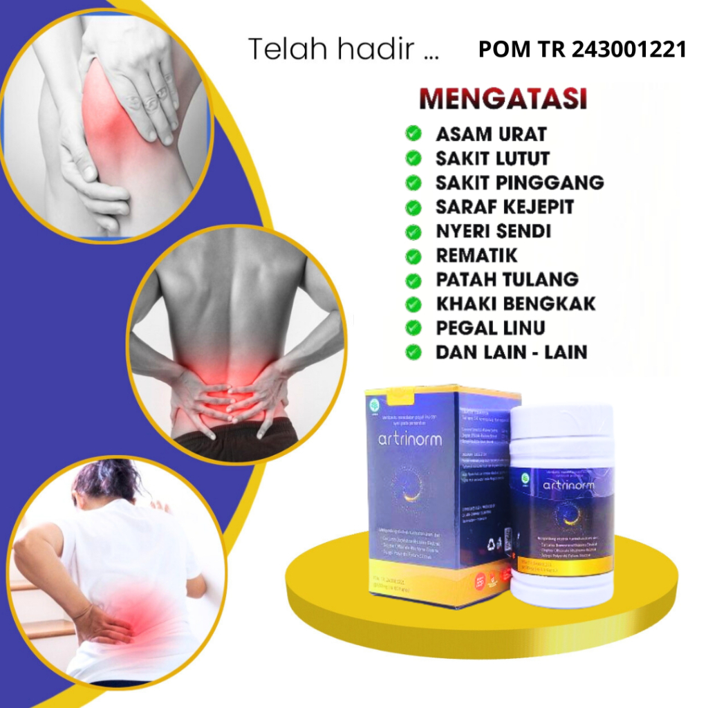 Jual [ BPOM ] Obat Herbal Saraf Kejepit Nyeri Sendi Tangan Lutut Kaki ...