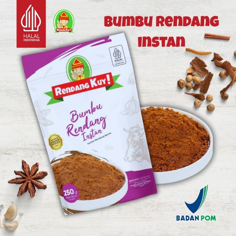 Jual Rendang Kuy! - Bumbu Rendang Instant 250 Gram | Shopee Indonesia