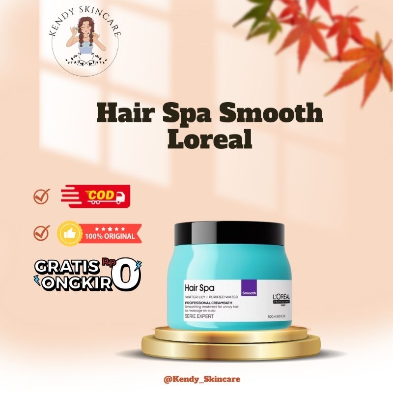 Jual Hair Spa Smooth Loreal (Perawatan Rambut After Smooting) | Shopee ...