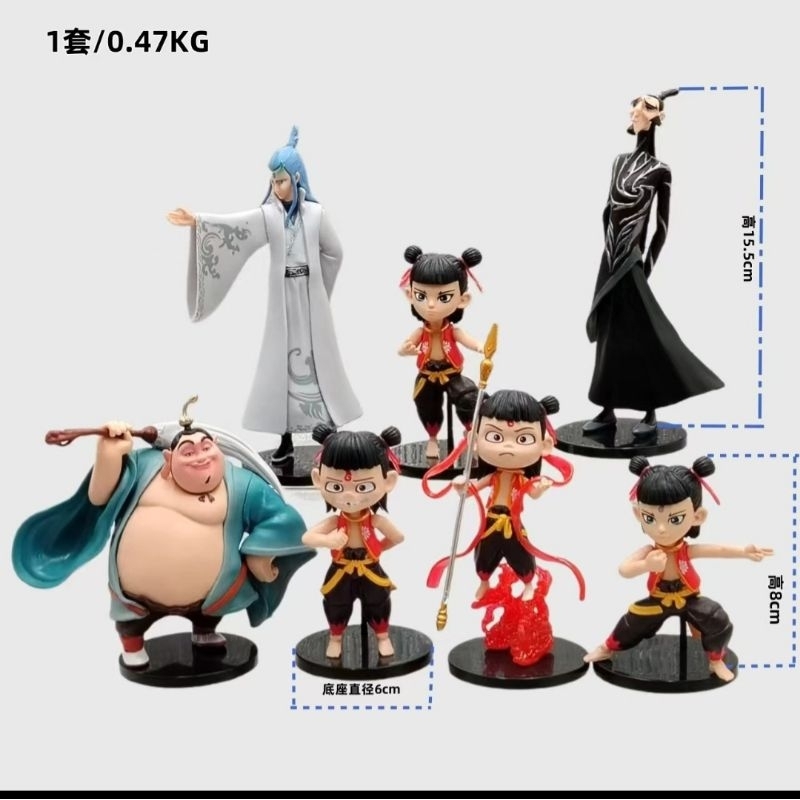 Jual Ne ZHa 2 nacha figure set 7 | Shopee Indonesia