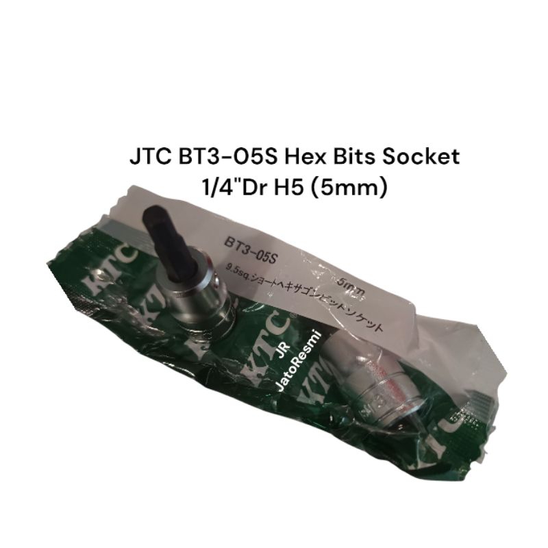 Jual KTC BT3 05S Hex Bit Socket 1/4" Dr H5 (5mm) Made In Japan Kunci Socket L 5mm | Shopee Indonesia