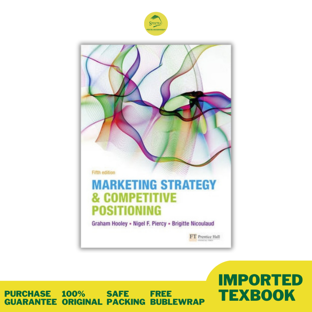 Jual Buku Marketing Strategy and Competitive Positioning 5 Edition ...