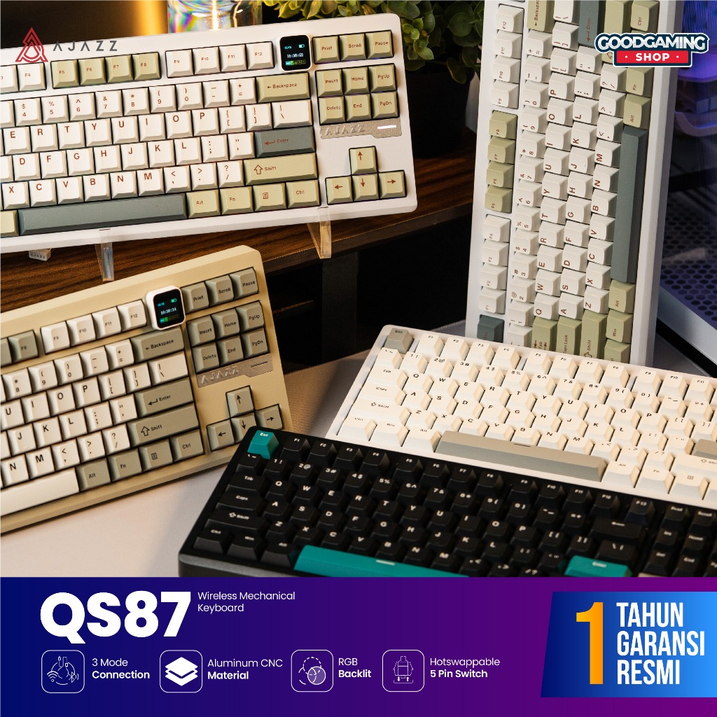 Jual AJAZZ QS87 LITE / QS-87 LITE - QS87 MAX / QS87 PLUS / QS-87 MAX ...