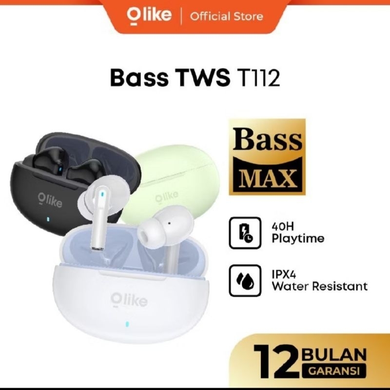 Jual Olike TWS T112 Bluetooth 5.3 Earphone Wireless Headset Bluetooth Original Produk | Shopee ...