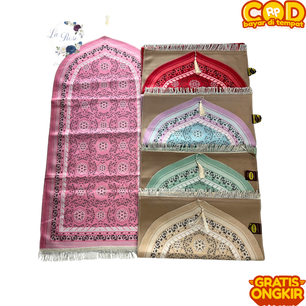 Jual Sajadah Suede Motif Kubah Merk Arbain High Quality Sajadah ...