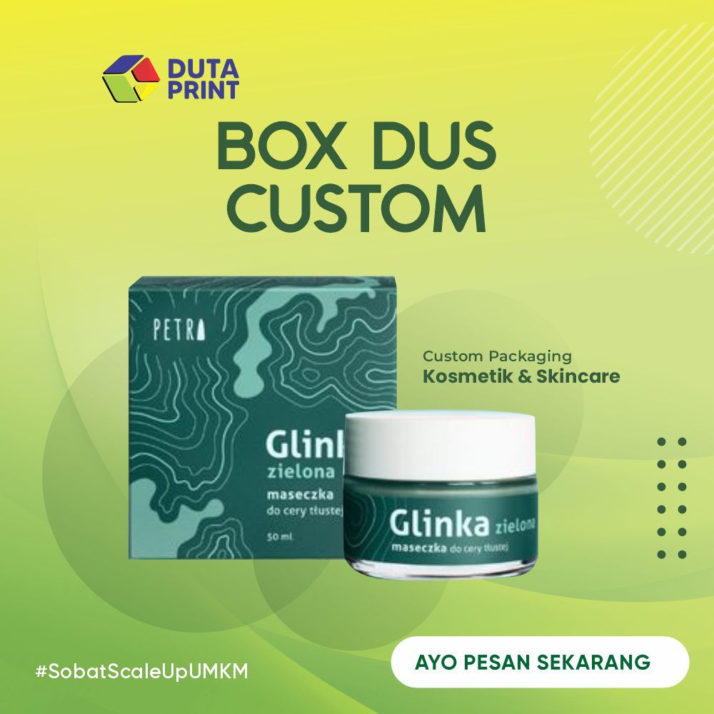 Jual Cetak Dus Box Custom Kemasan | Packaging Parfum, Skincare, Herbal ...