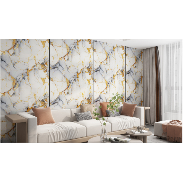 Jual Wallpaper roll dinding motif marble 120 x 280 sticker dekorasi ...