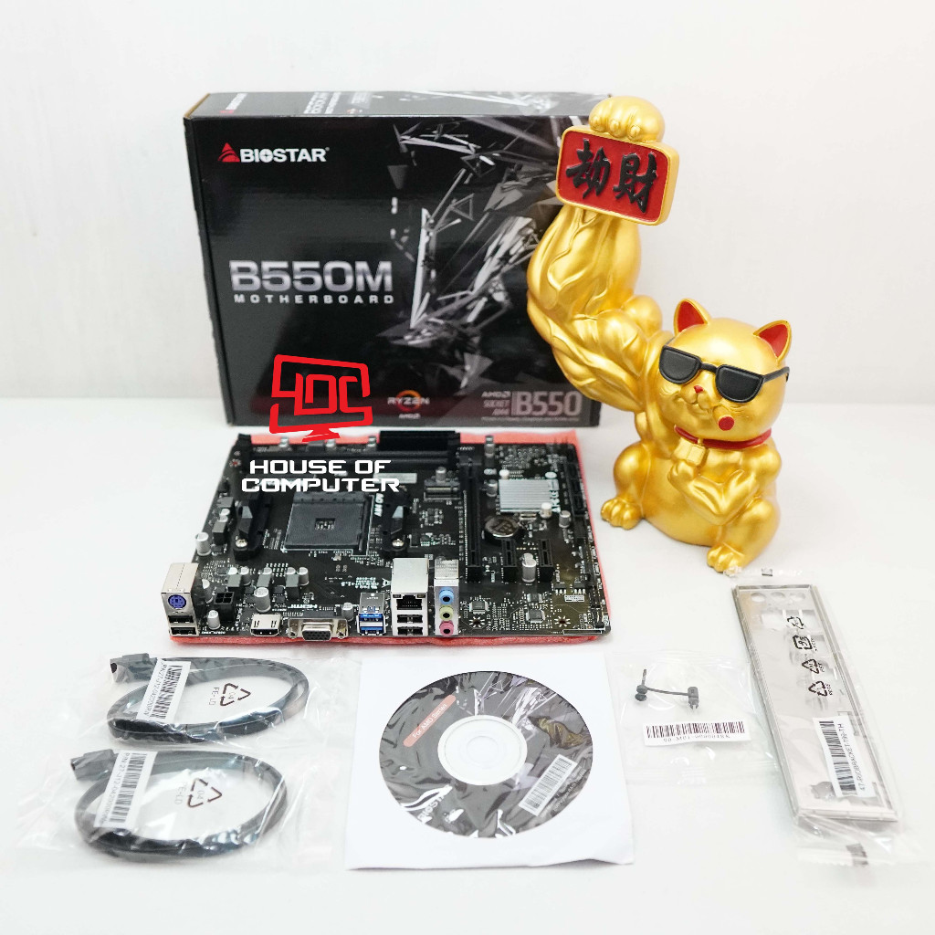 Jual MAINBOARD BIOSTAR B550MHP AMD AM4 M-ATX | Shopee Indonesia