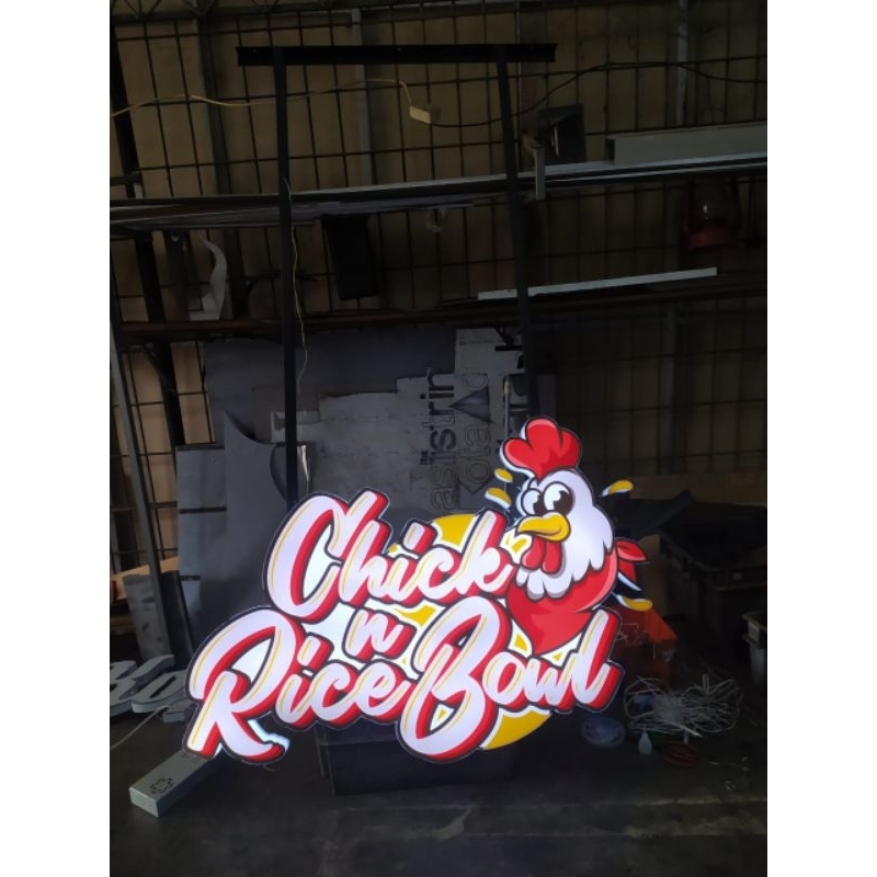 Jual Neonbox Akrilik Custom LED Papan Nama Usaha | Shopee Indonesia