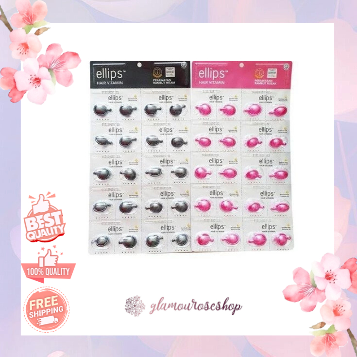 Jual Ellips Hair Vitamin Rambut Capsule isi 20 pc | Shopee Indonesia