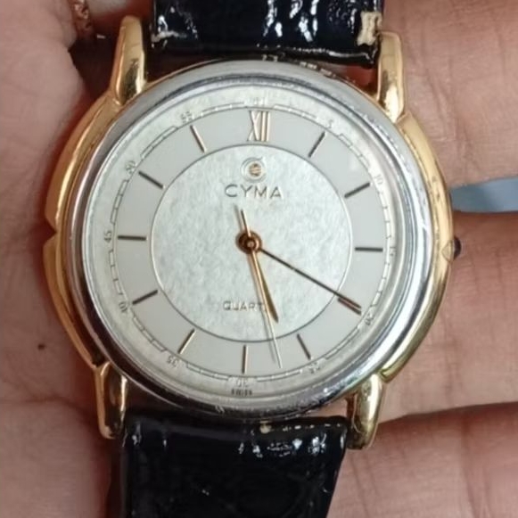 Jual Cyma Quartz Swiss Made All Original | Shopee Indonesia