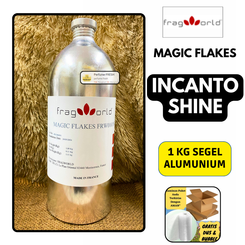 Jual Bibit Parfum INCANTO SHINE ( Magic Flakes ) Packing 1 KG SEGEL ...