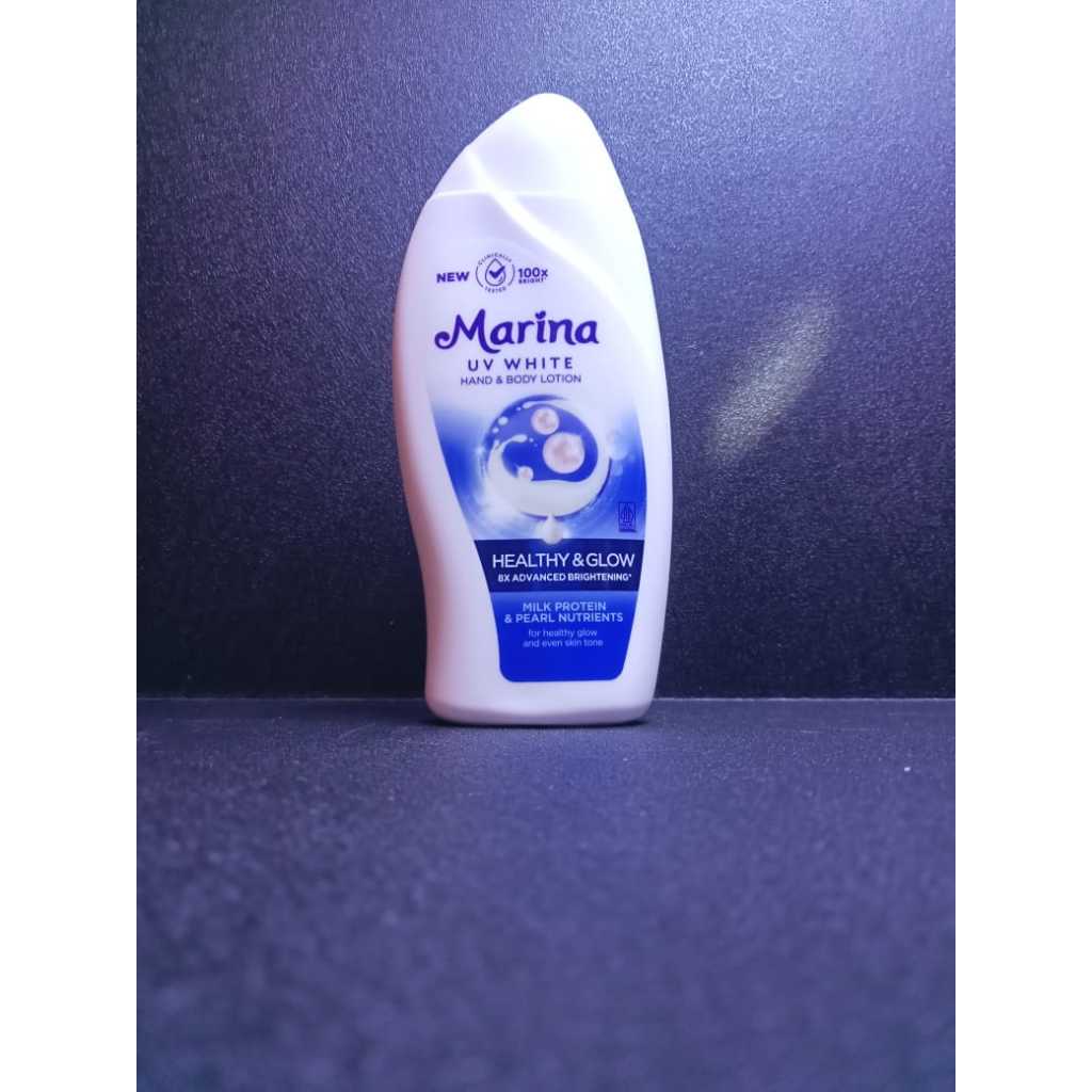 Jual Marina UV Lotion Biru Healthy glow 100 MLKemasan Travel Size ...