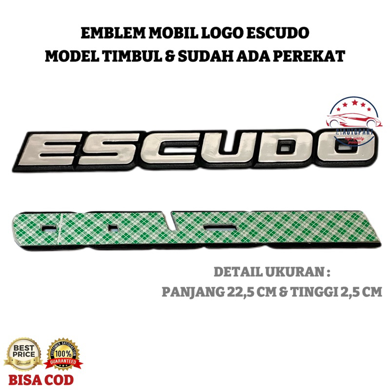 Jual Emblem Mobil Logo Escudo | Shopee Indonesia