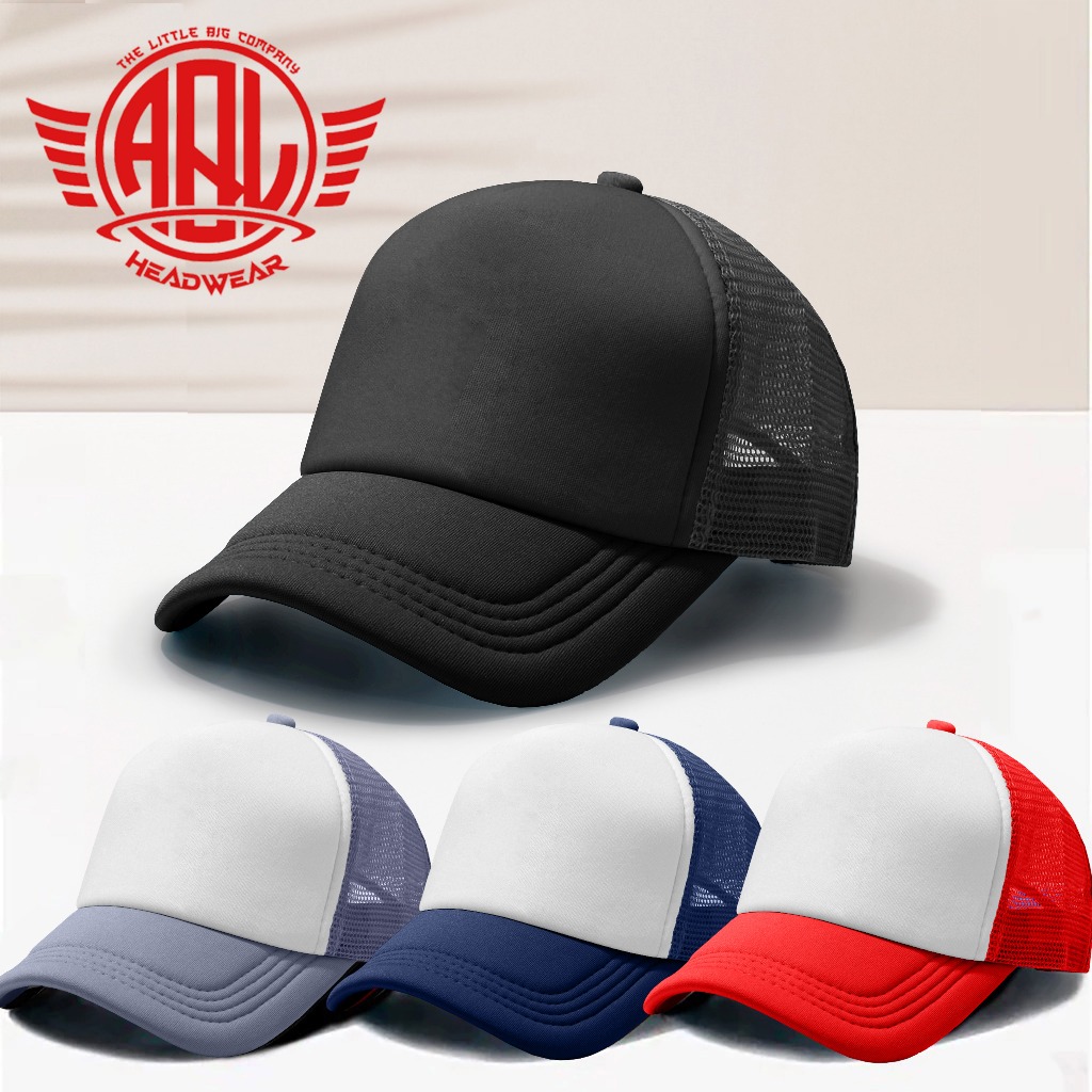 Jual TOPI JARING POLOS PRIA DAN WANITA DEWASA | TRUCKER HAT CAP | Shopee Indonesia