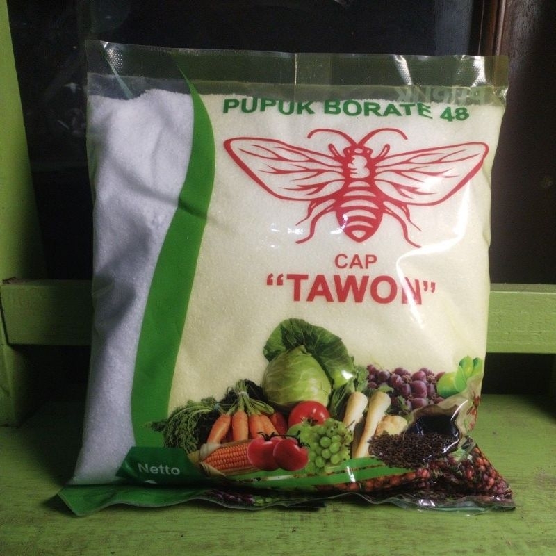 Jual BORATE 48 PUPUK BORON CAP TAWON - ISI 1 KG KEMASAN PABRIK ...