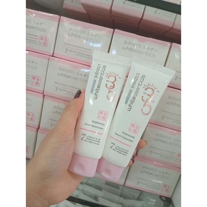 Jual Shinzui Whitessentials Brightening Serum Sunscreen Spf 35 PA ...