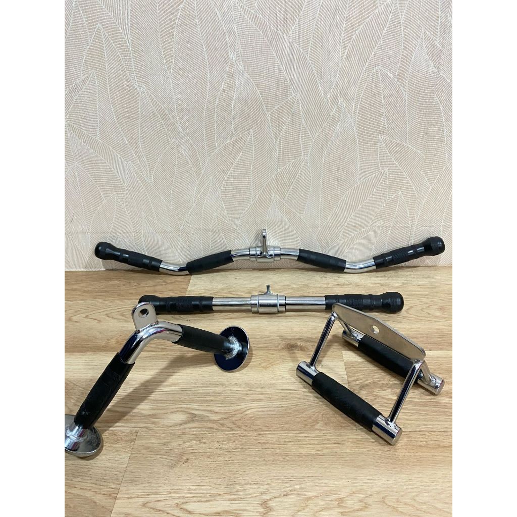 Jual POTENCE Handle Dual Seated Row Handle Tricep Grip Gym Exercise ...