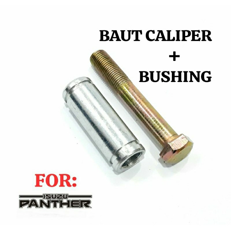 Jual BAUT PEN PIN CALIPER KALIPER DENGAN BUSHING ISUZU PANTHER | Shopee ...