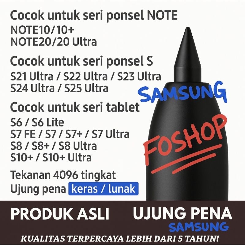 Jual Refill Tip Nib SAMSung Ujung Mata Stylus Samsung S Pen nib tab S9 ...