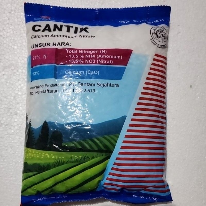 Jual Pupuk CANTIK Kalsium Amonium Nitrate 1kg | Shopee Indonesia