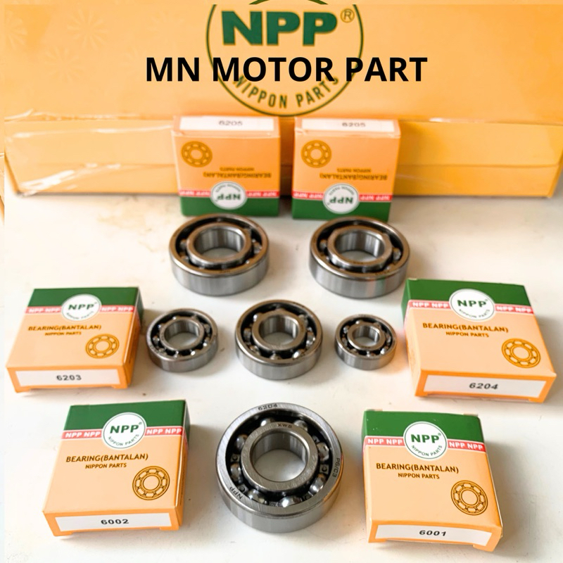 Jual Bearing Laher Mesin kruk as Rasio komplit Fizr F1zr force ALFA Sigma NPP | Shopee Indonesia