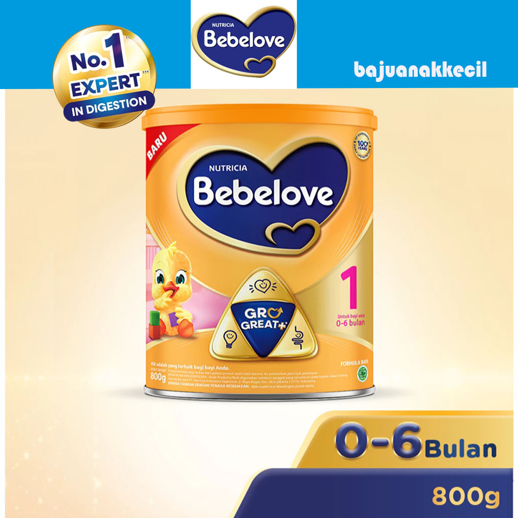 Jual Bebelove 1 Usia 0 6 Bulan 800gr Susu Formula Bayi Bubuk | Shopee ...