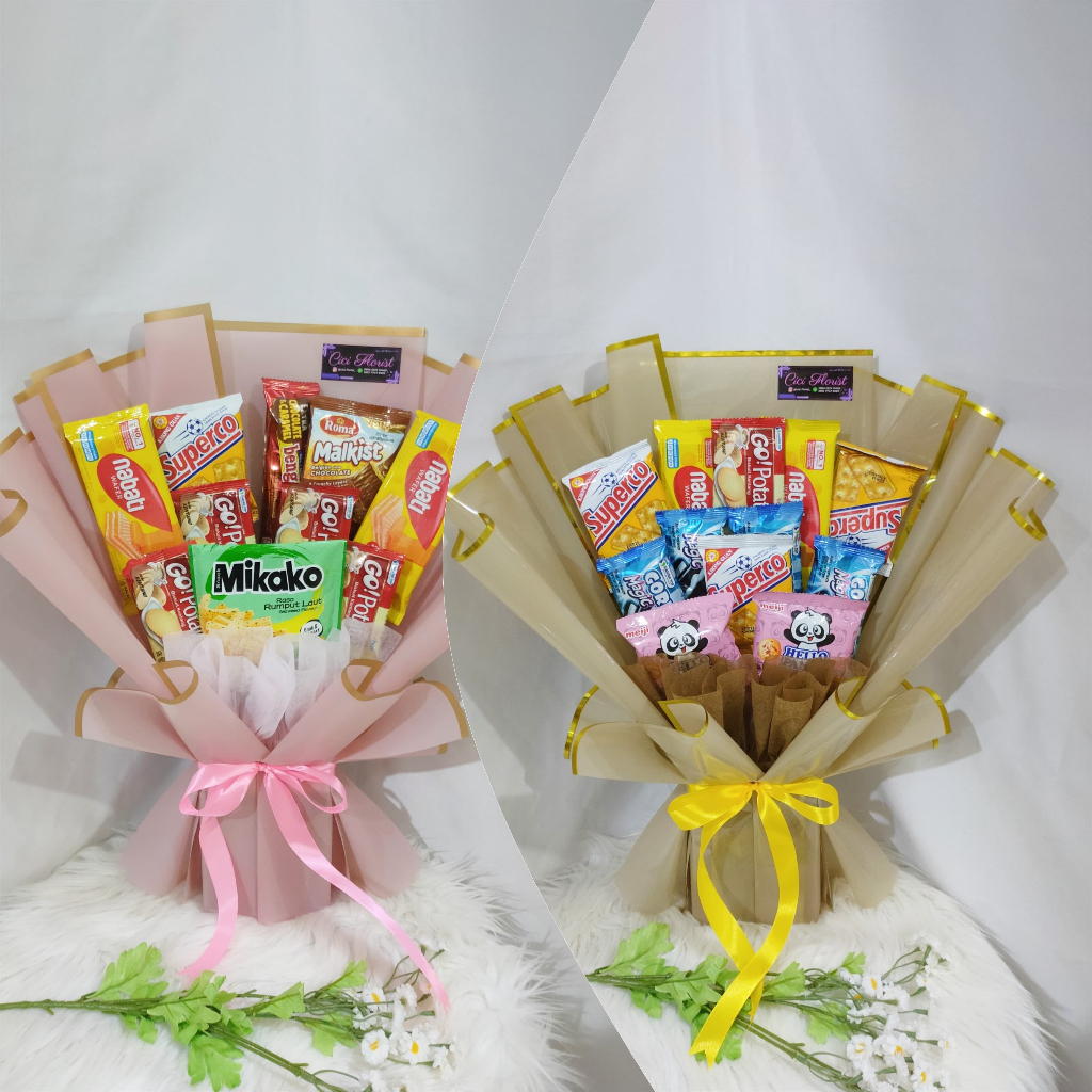 Jual Buket Makanan Ringan / Snack Jajanan isi Random (Size Medium ...