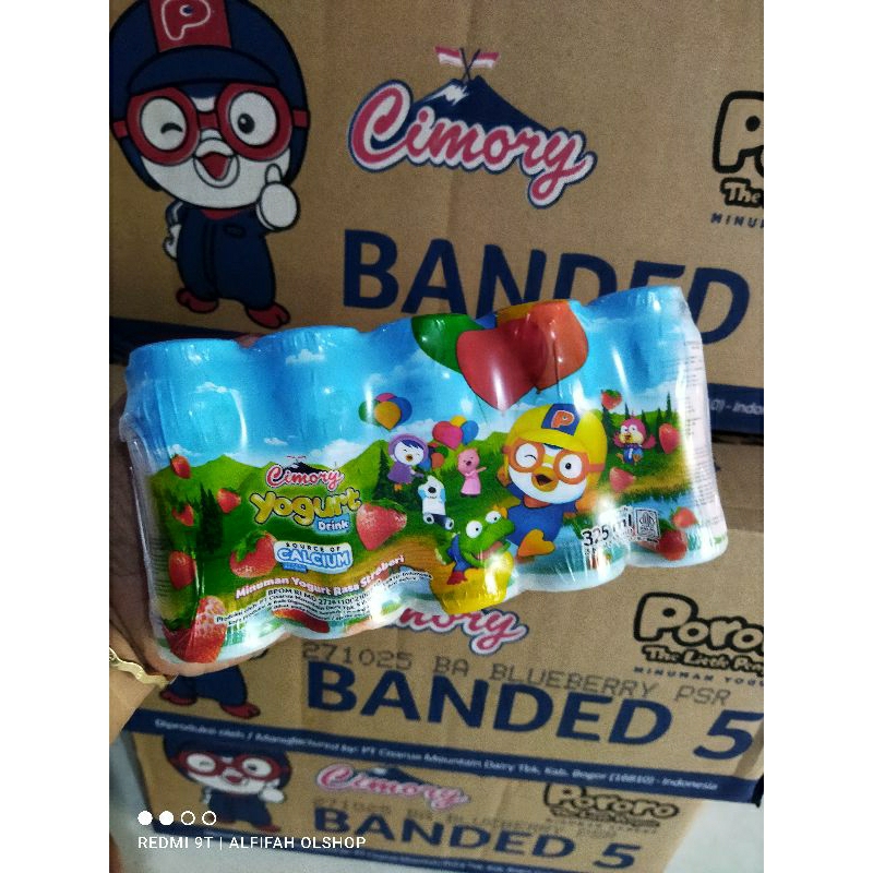 Jual yogurt drink cimory pororo 1dus isi 20slop (100botol) | Shopee ...