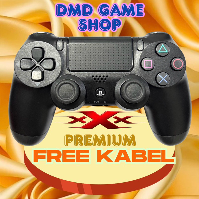 Jual PS4 stik stick - Stik stick ps 4 lightbar+ free kabel charge ...