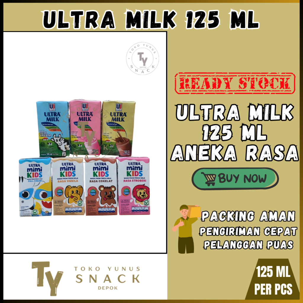 Jual SUSU UHT ULTRAMILK 125 ML ALL VARIANT | Shopee Indonesia