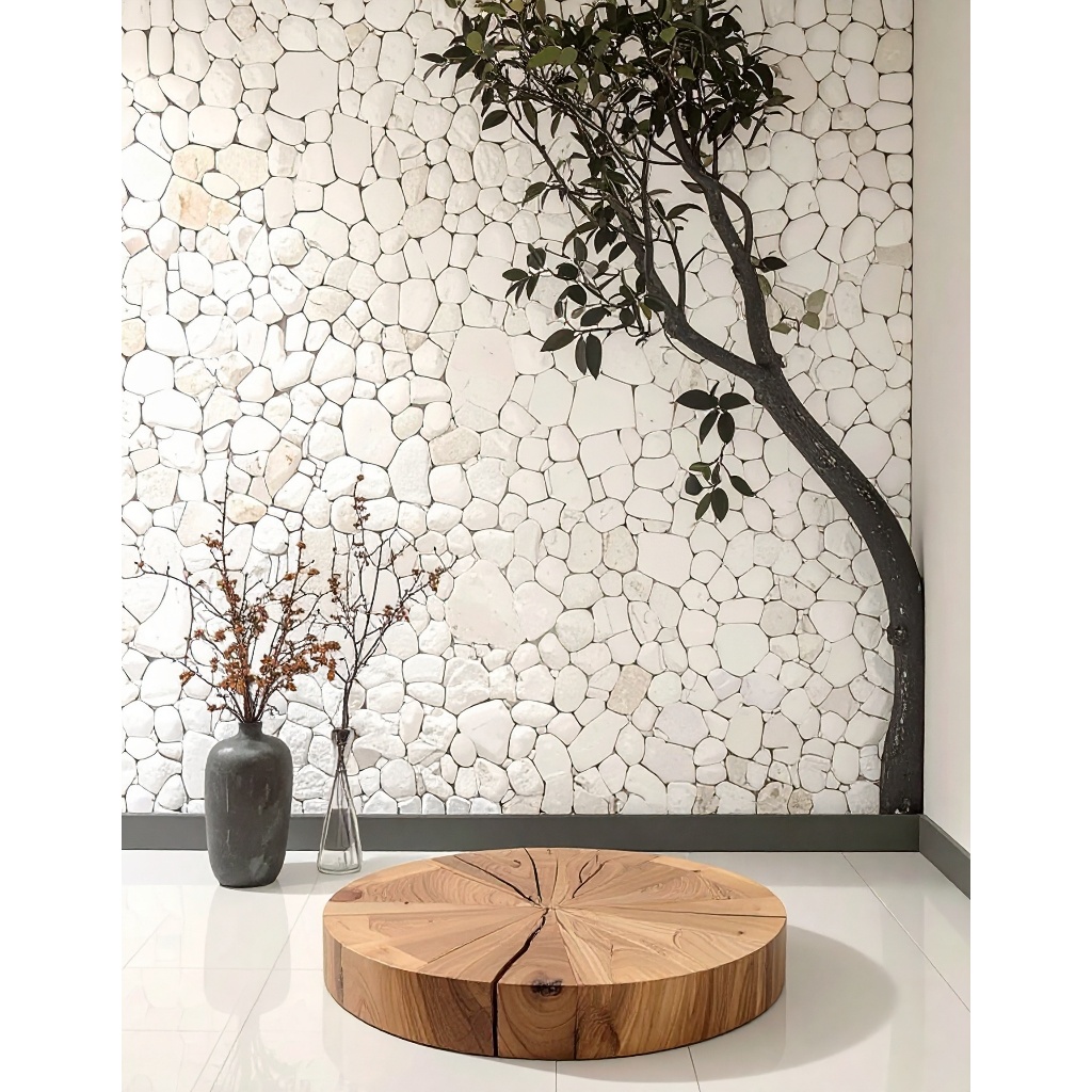 Jual 1 m2 Batu Limestone Hiasan Dinding Per 1 Meter Rata Alam Free ...