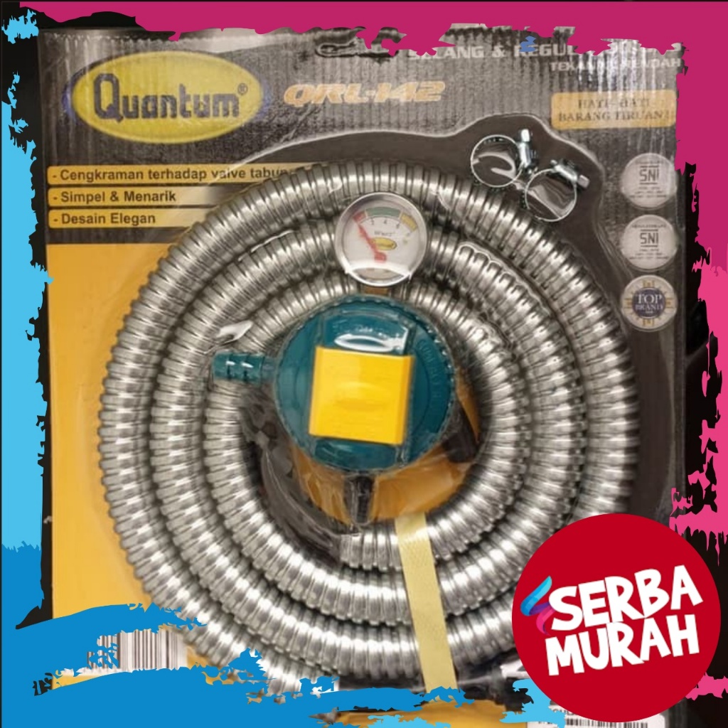 Jual Quantum Regulator Selang Paket Meter QRL-142 | Shopee Indonesia