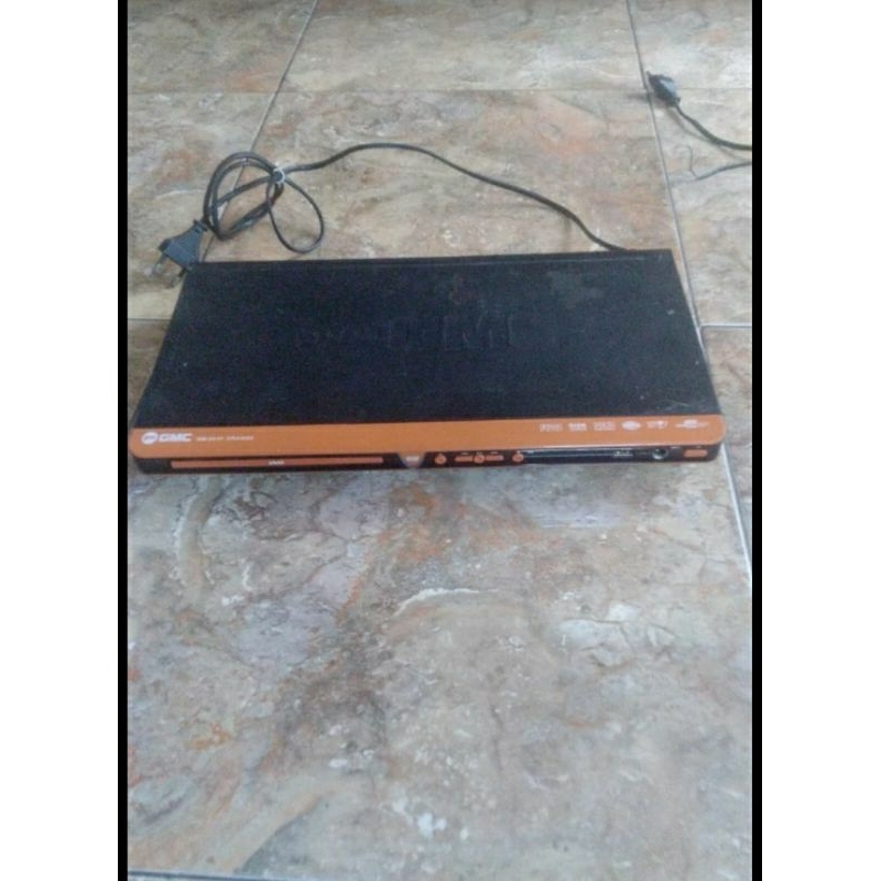 Jual DVD CD VCD player GMC BM-081P ORANGE KONDISI NORMAL BOS | Shopee ...