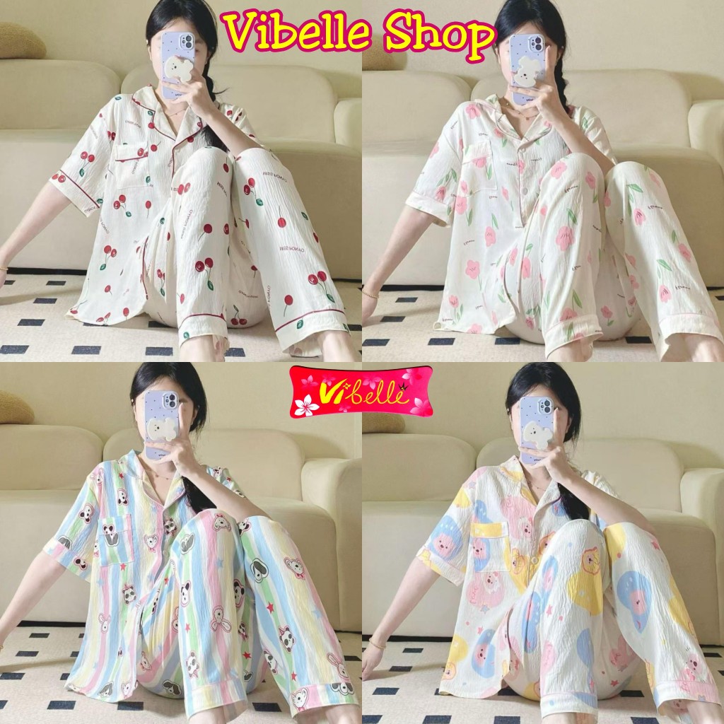 Jual VIBELLECP - CP Vibelle shop grosir baju tidur piyama karakter ...