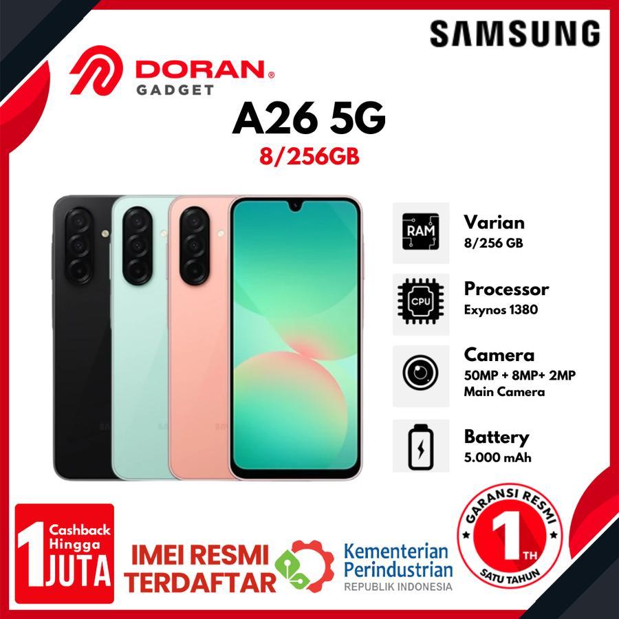 Jual Samsung Galaxy A26 5G 8/256GB 50MP Main Camera Exynos 1380 with Awesome Intelligence ...
