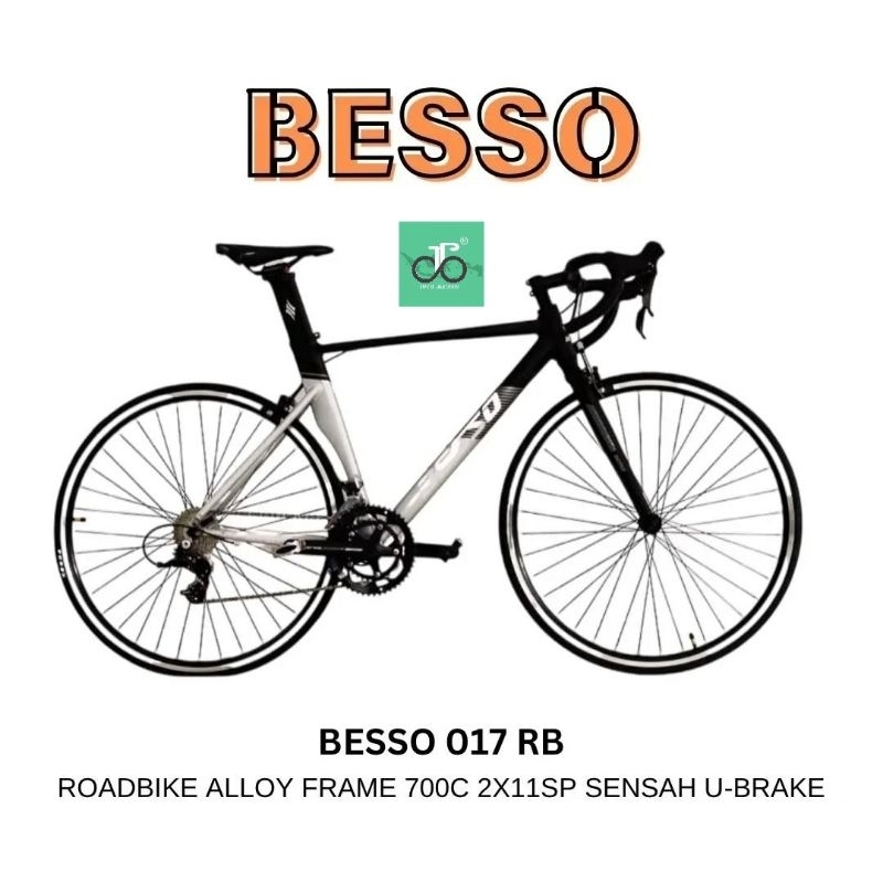 Jual Sepeda Balap Roadbike 700c Besso 017 RB TERBARU (BES 017RB) 2× ...