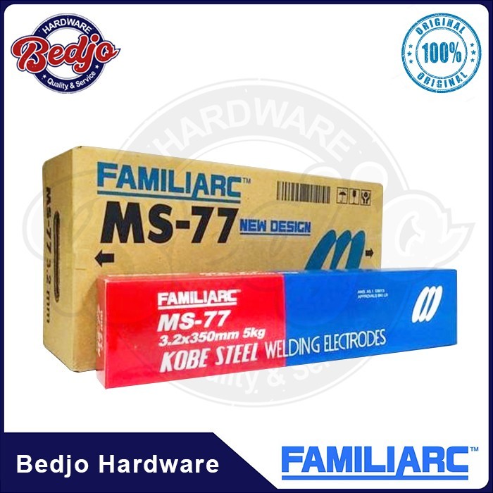 Jual KOBE Kawat Las MS 77 - Pakan Las Isi 5KG | Shopee Indonesia