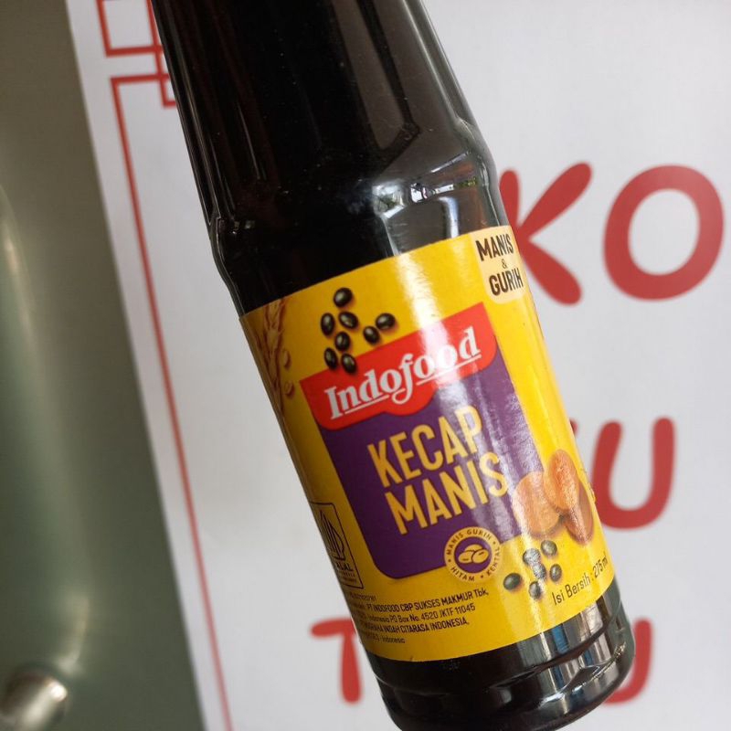 Jual Kecap Manis Indofood Botol 275ml Manis Gurih Kecap Kedelai ...