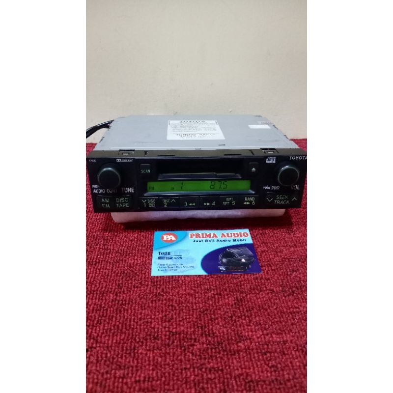 Jual Head unit Toyota kaset/radio original innova 2010 kebawah | Shopee ...